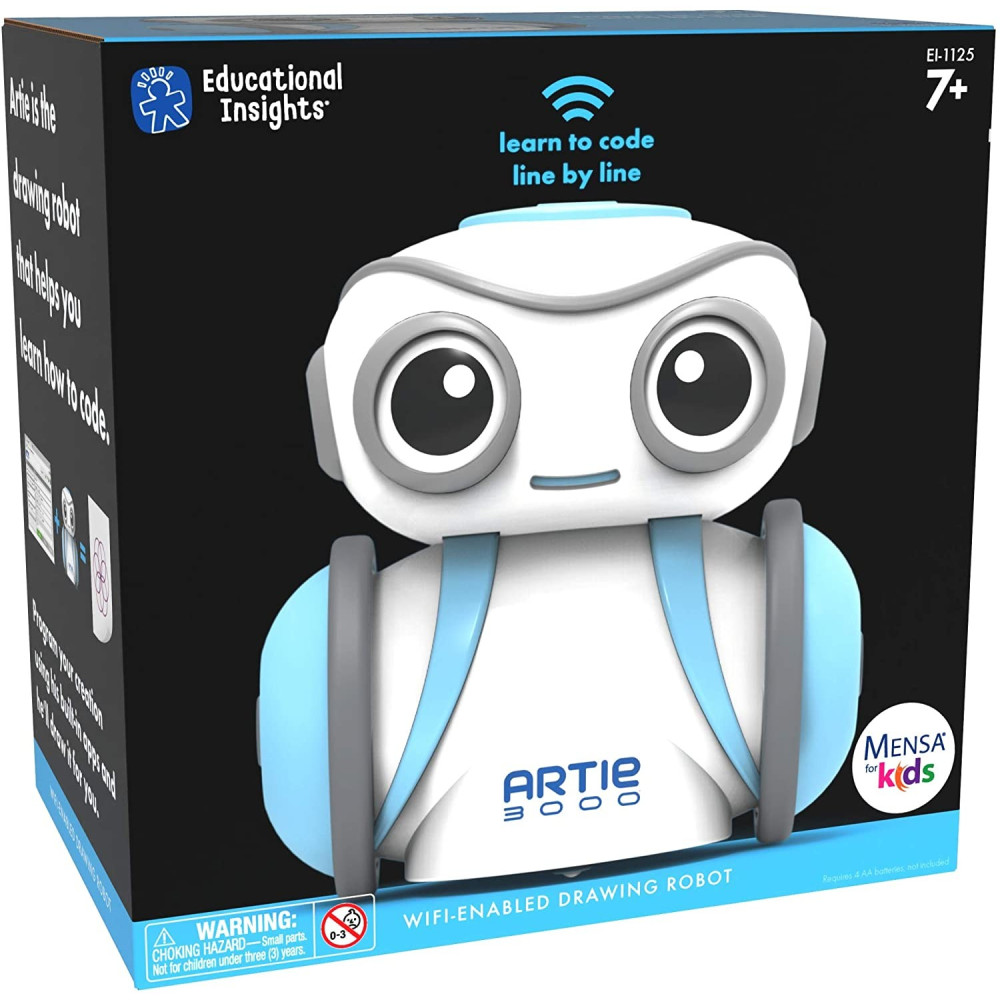 Learn Coding Creatively with Artie 3000 Robot