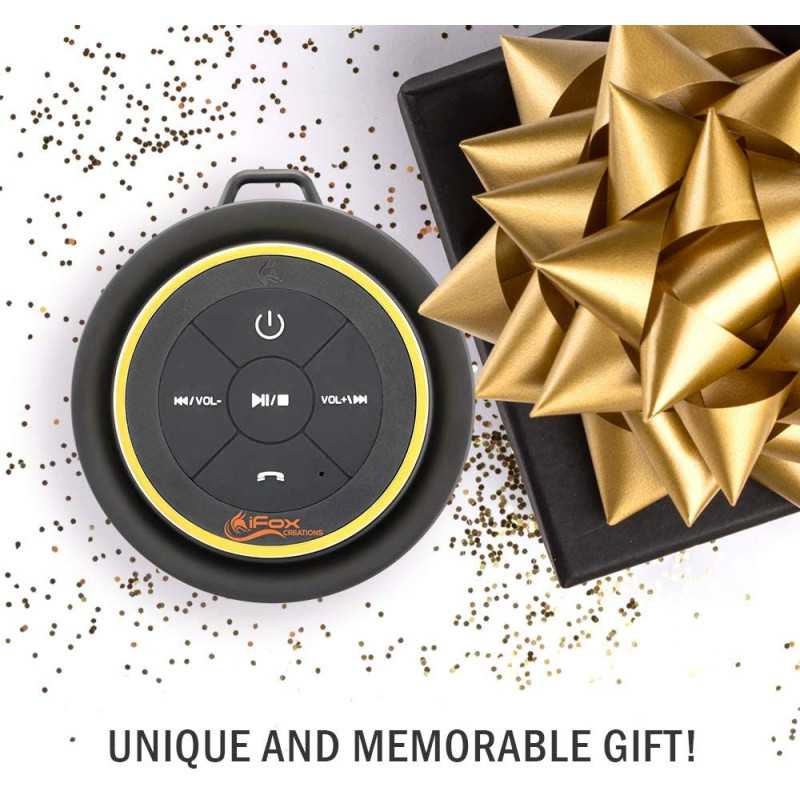 iFox Bluetooth Shower Speaker - Waterproof & Portable