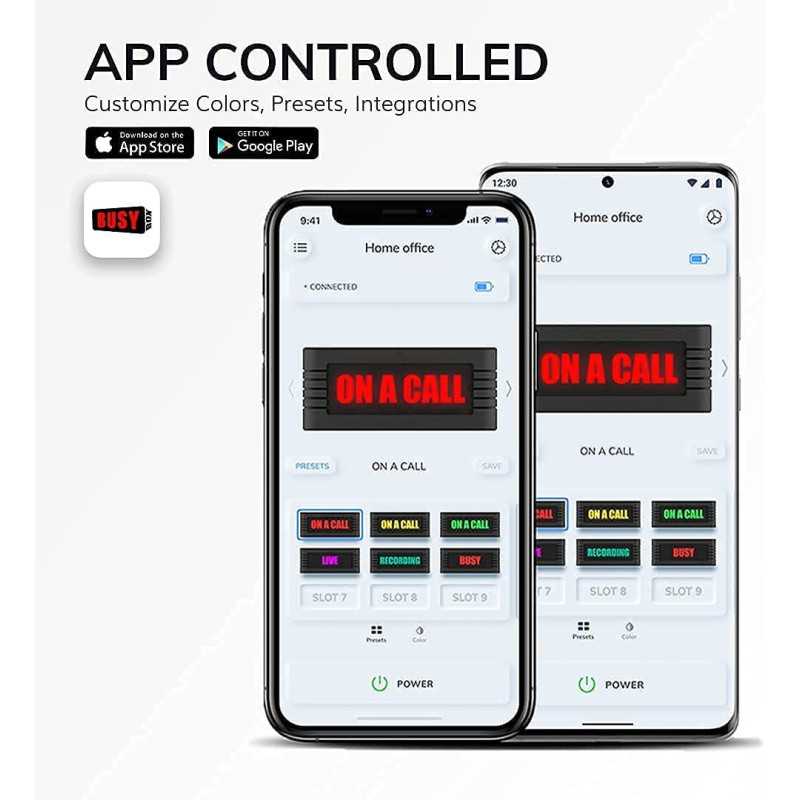 BusyBox Bluetooth Sign - Manage Studio Interruptions