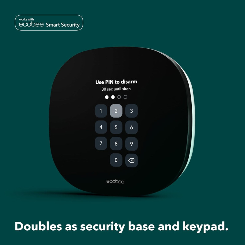 Ecobee3 Lite – Smart, Energy-Saving Thermostat with Voice Control