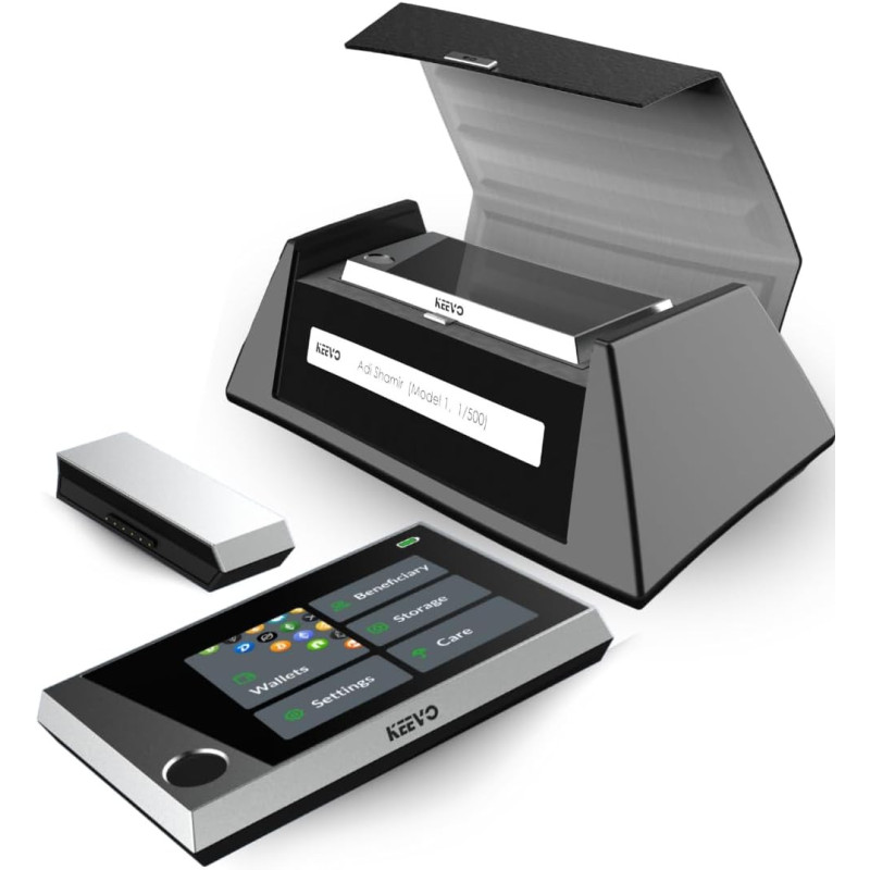 Keevo Model 1 Crypto Wallet- Advanced Security for Your Digital Assets