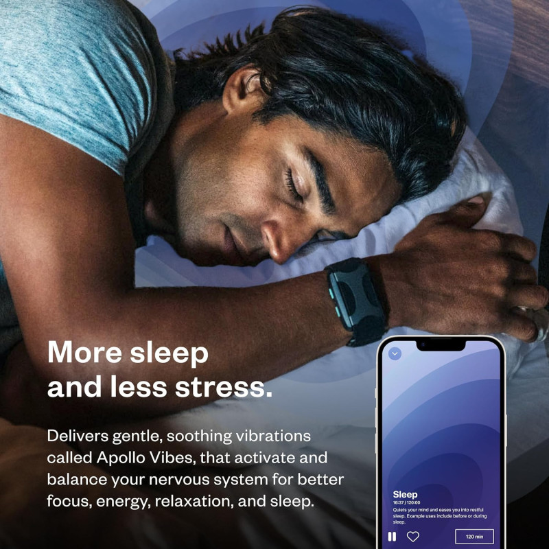 Apollo Neuro Portable-Améliorez votre Sommeil & Réduisez votre Stress