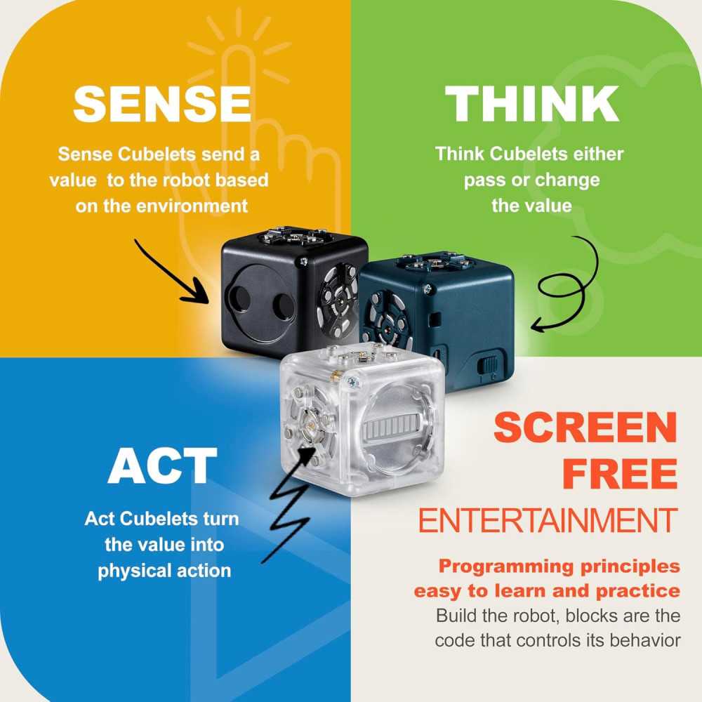 Modular Robotics Cubelets Kit STEM Amusant et Éducatif Enfants