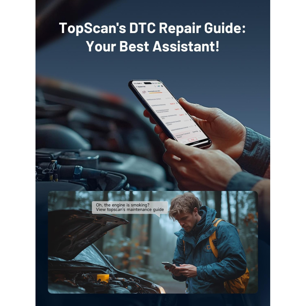 TOPDON TopScan Lite OBD2 Scanner: Wireless All System Diagnostic Tool