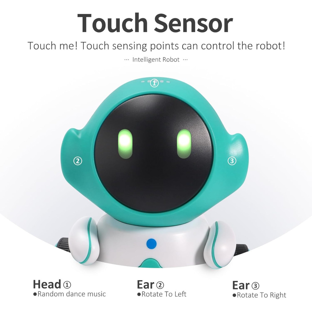Rechargeable GILOBABY Smart Robot Toys for Kids - Singing & Dancing!