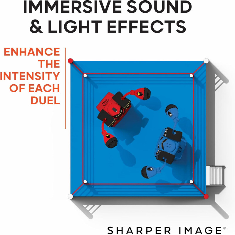 Sharper Image Robot Combat Set 2023 - 2-Player RC Battle Robots Game