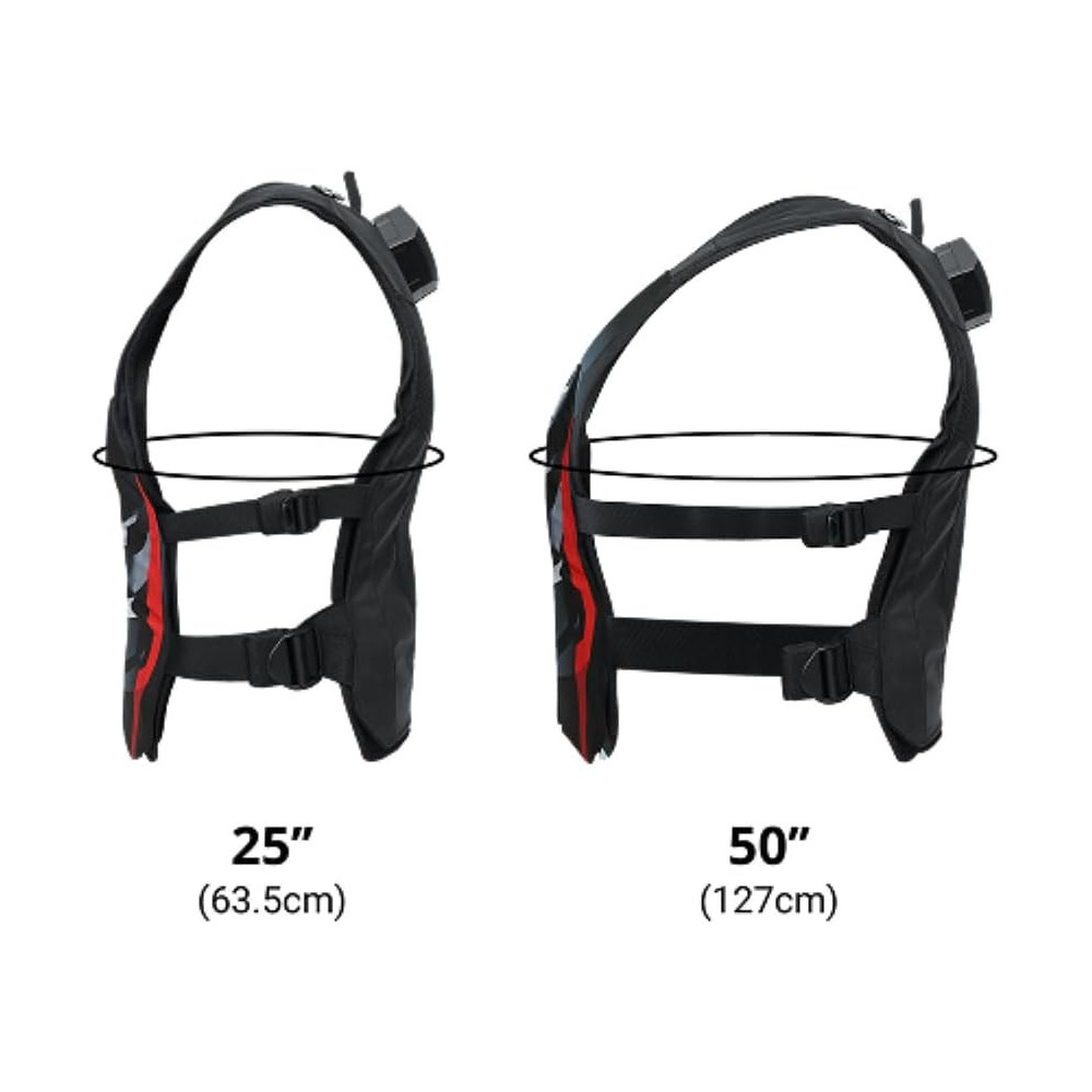 TactSuit Air Onyx: Lightweight Wireless Haptic VR Vest with 16 Motors