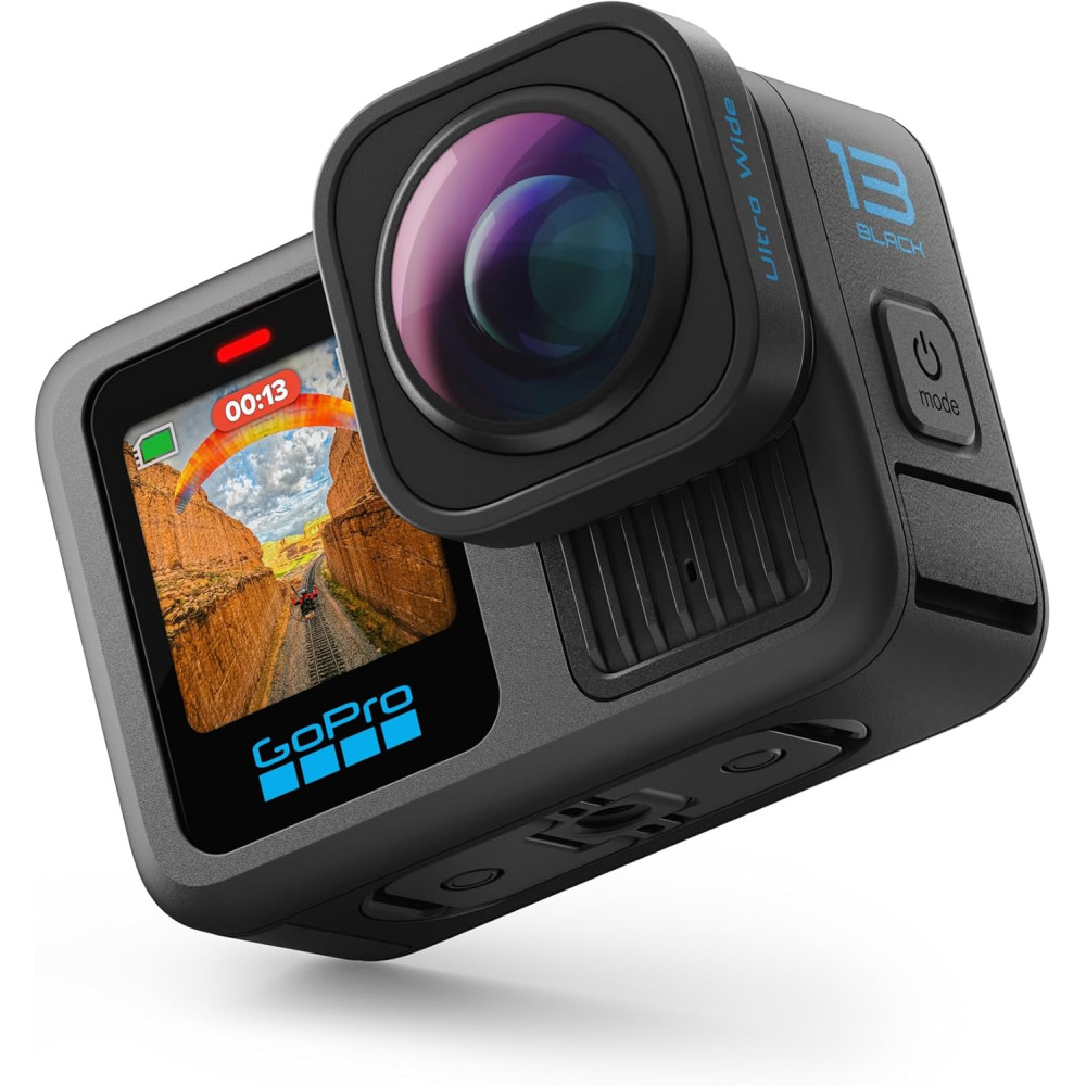 GoPro HERO13 Black Ultra Wide - 5.3K60 Video, 27MP, Waterproof Camera