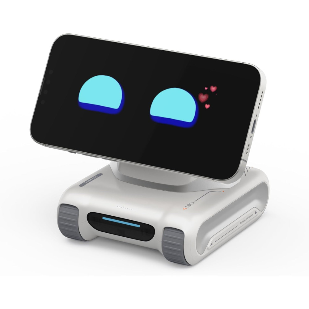 LOOI AI Robot Desktop Companion with Voice, Memory & Wireless Charge