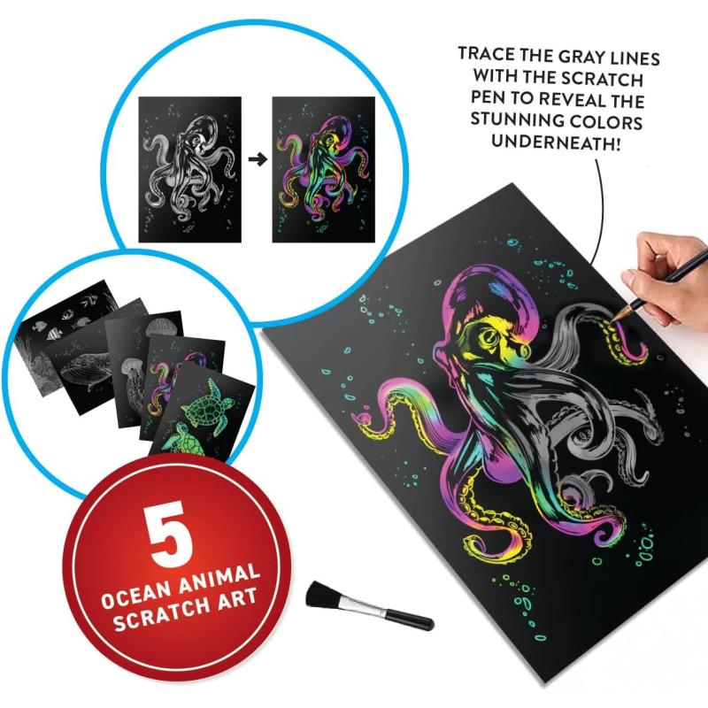 Abacus Brands VR Oceans Gift Box – Interactive STEM Book for Ages 8+